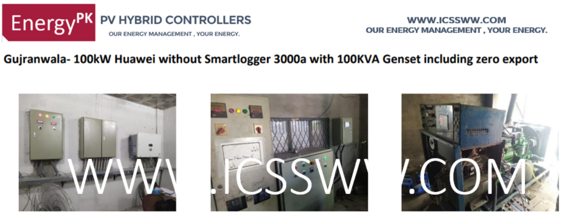 PV Diesel Hybrid Controller in Gujranwala Pakistan for Huawei 100KW and ...
